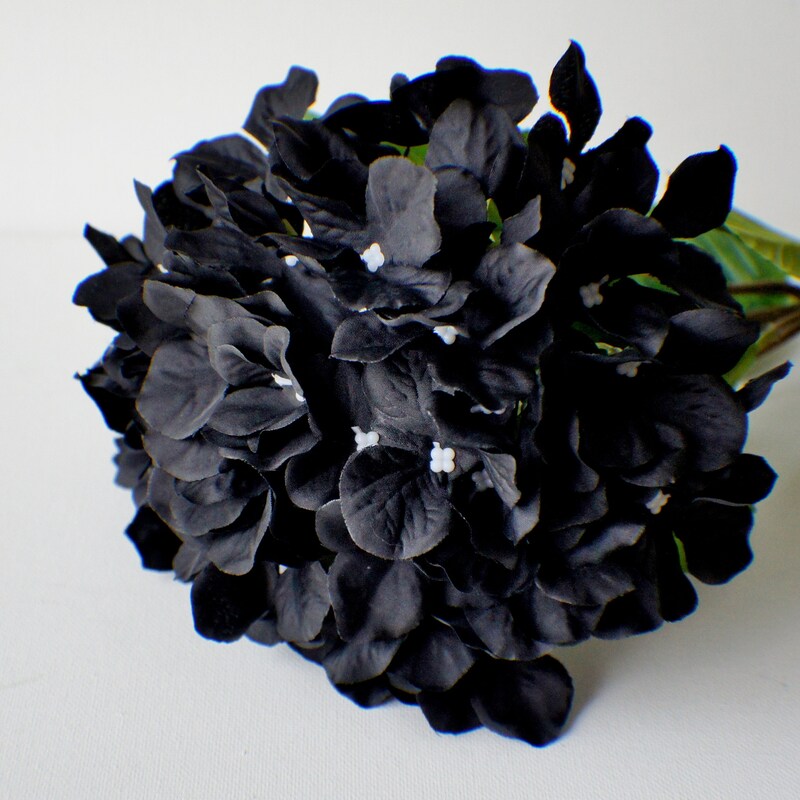 Black Artificial Flowers - Etsy