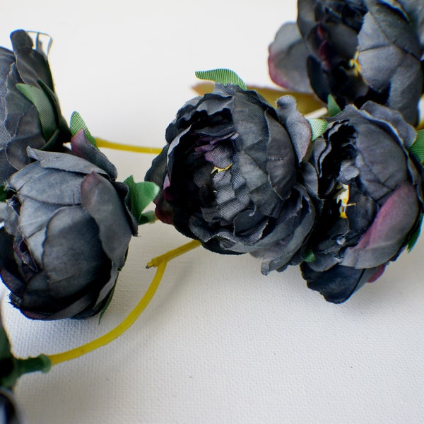 Gray Flowers - Etsy