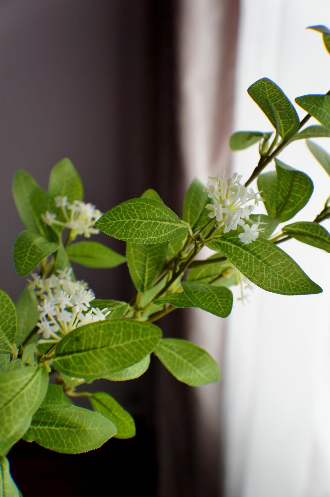 25" Jasmin Stem, Artificial Greenery, Faux Jasmin Spray, Artificial ...