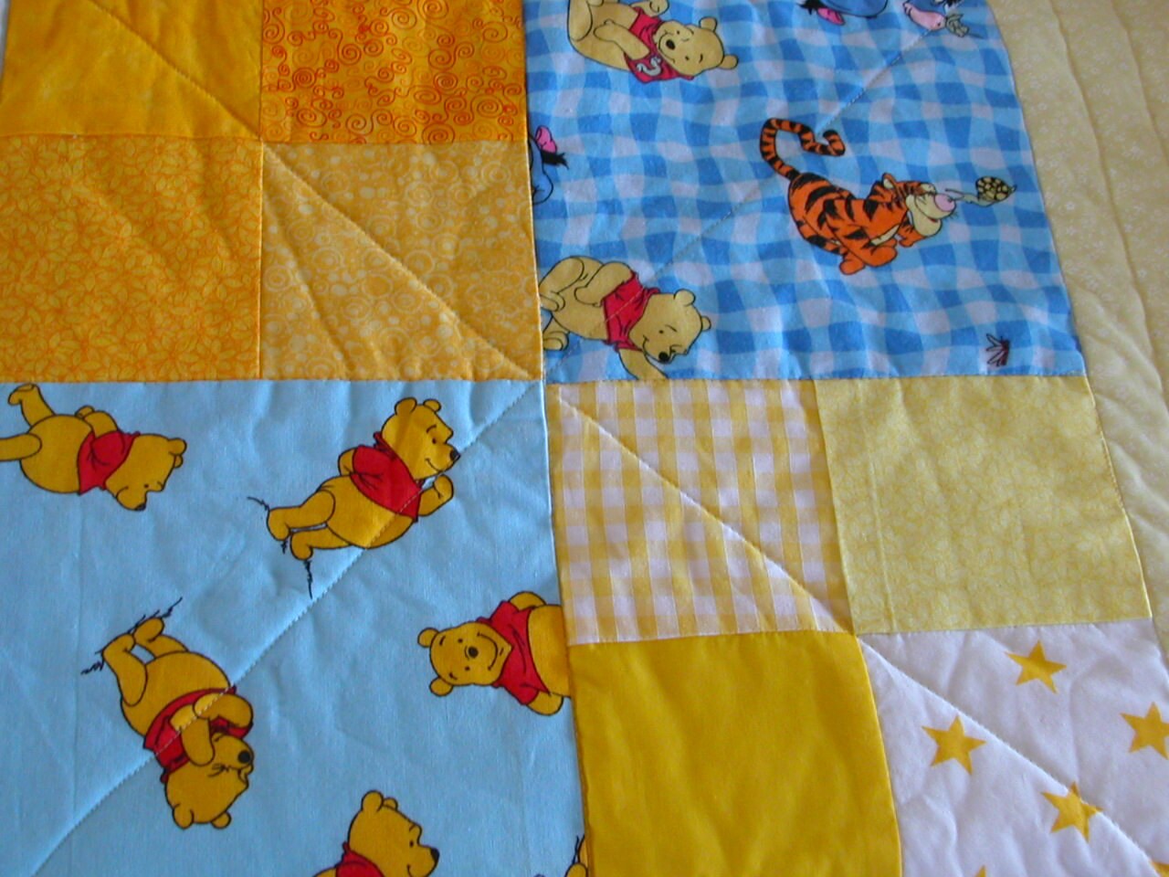 Quartered Square Block PDF PATTERN Super Easy 16 Inch Quilt - Etsy