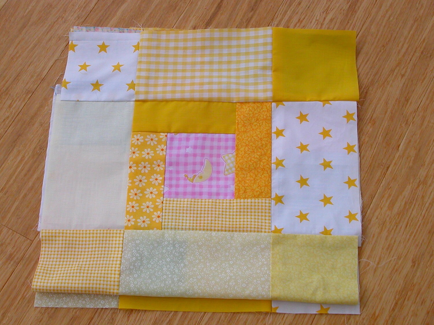 Nested Square Block PDF PATTERN 16 Inch Quilt Block Tutorial- Easy ...