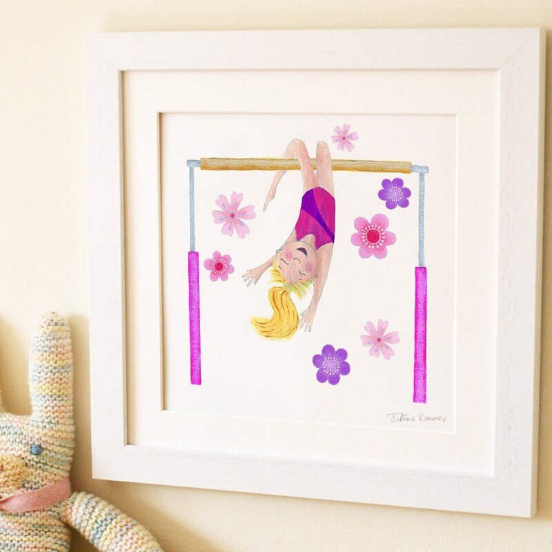 Gymnastics Wall Art - Etsy