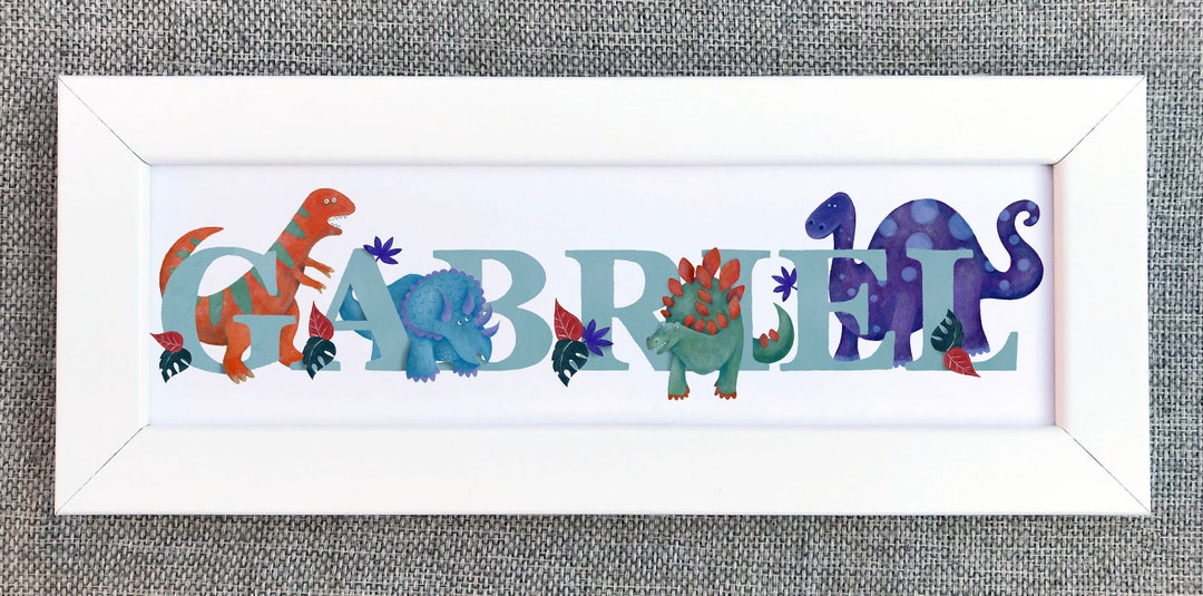 Door Sign - Dinosaur Dinosaurs Plaque Children's Kid's Room Bedroom ...