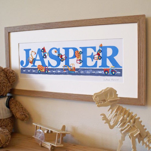 Custom Name Painting - Etsy