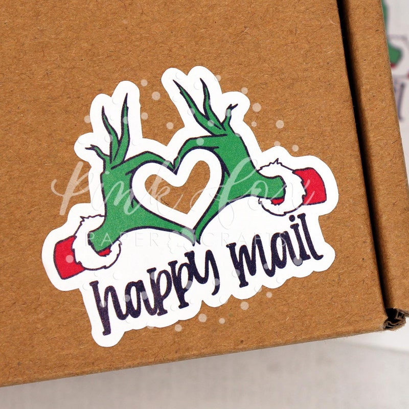 Heart Stickers for Mail - Etsy