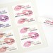 Lip balm Kissing the Single Life Goodbye Favor Sticker Custom | Etsy