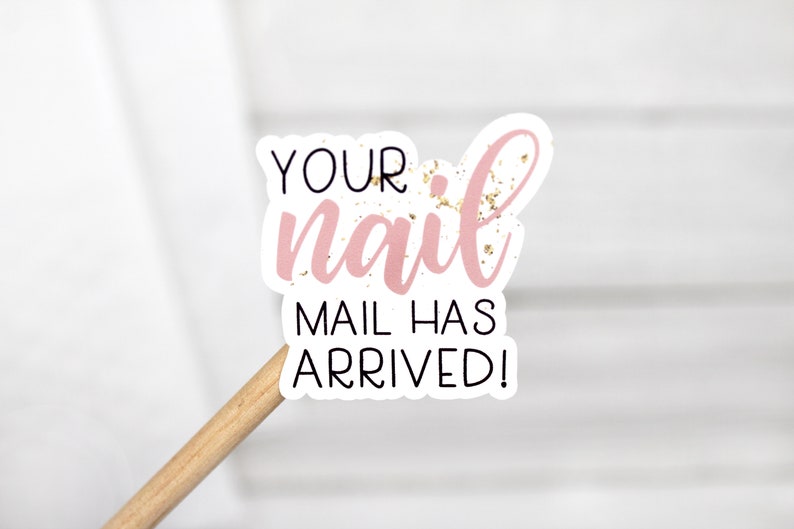 Your Nail Mail Has Arrived Stickers Nail Wrap Nail Polish | Etsy