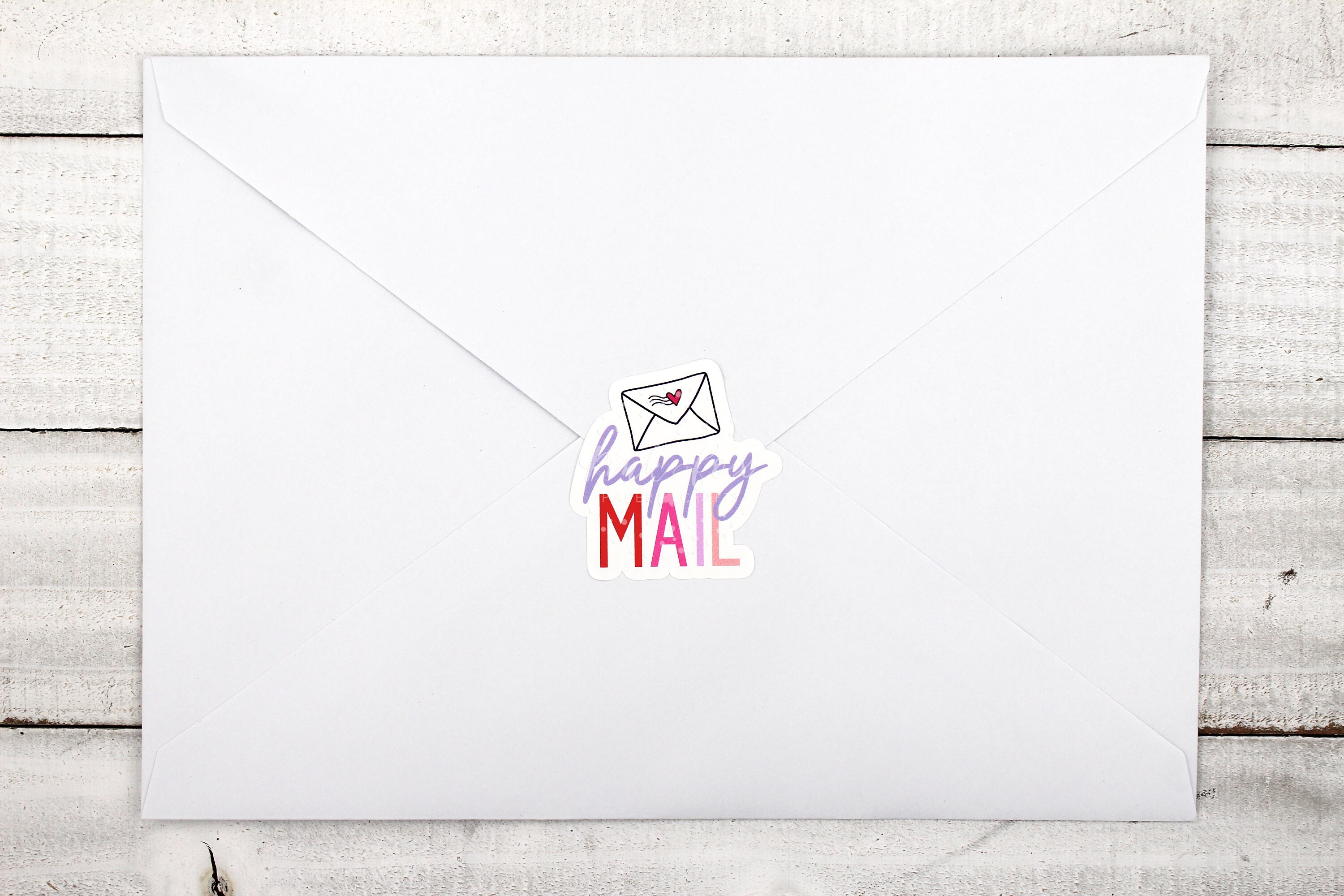 Happy Mail Stickers Valentine's Day Stickers Sent With - Etsy