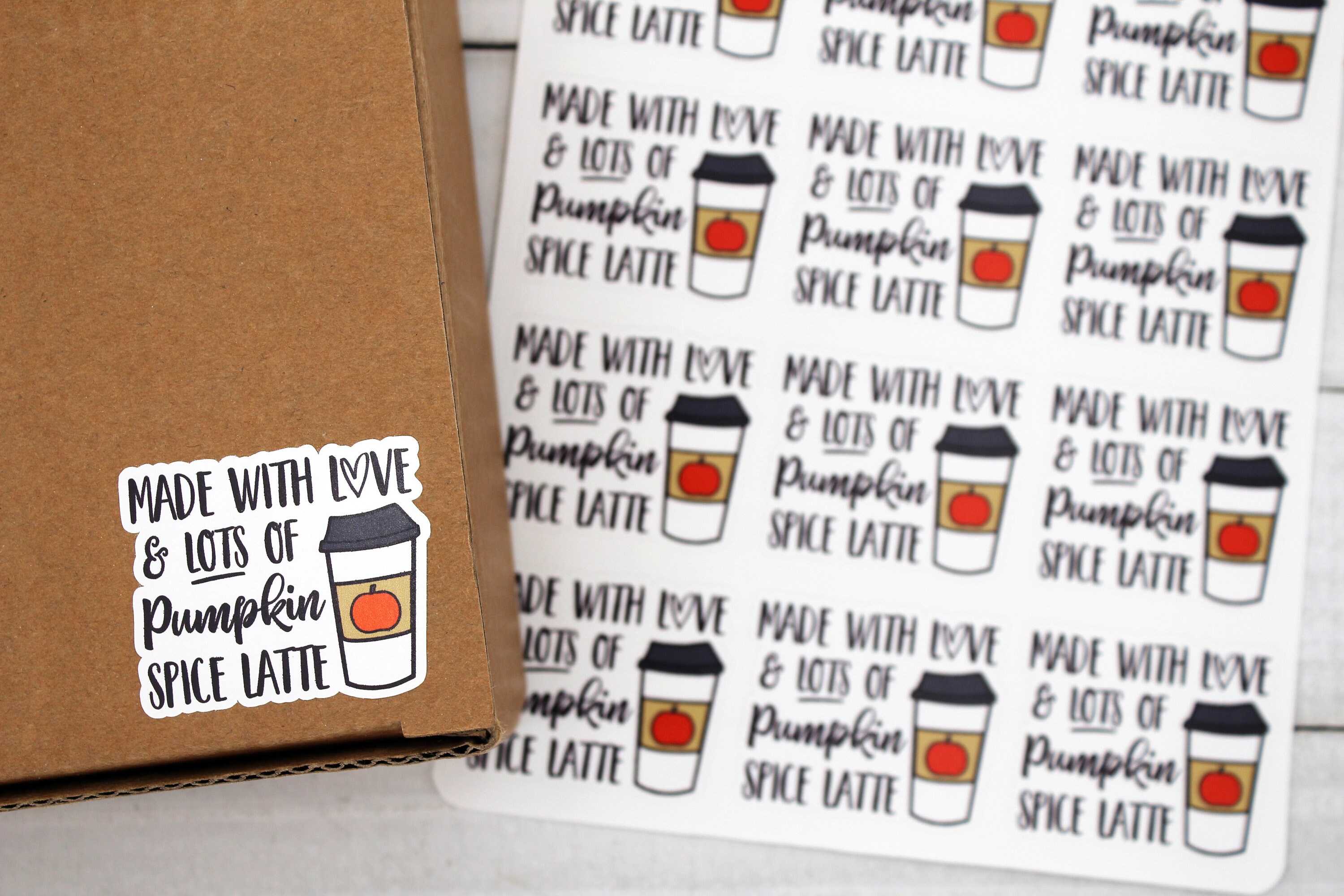 Fall & Halloween Sticker Bundle, Happy Mail Sticker Set, Thank You ...