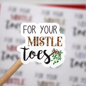 For Your Mistle Toes Christmas Stickers, Nail Mail, Nail Wrap, Nail ...