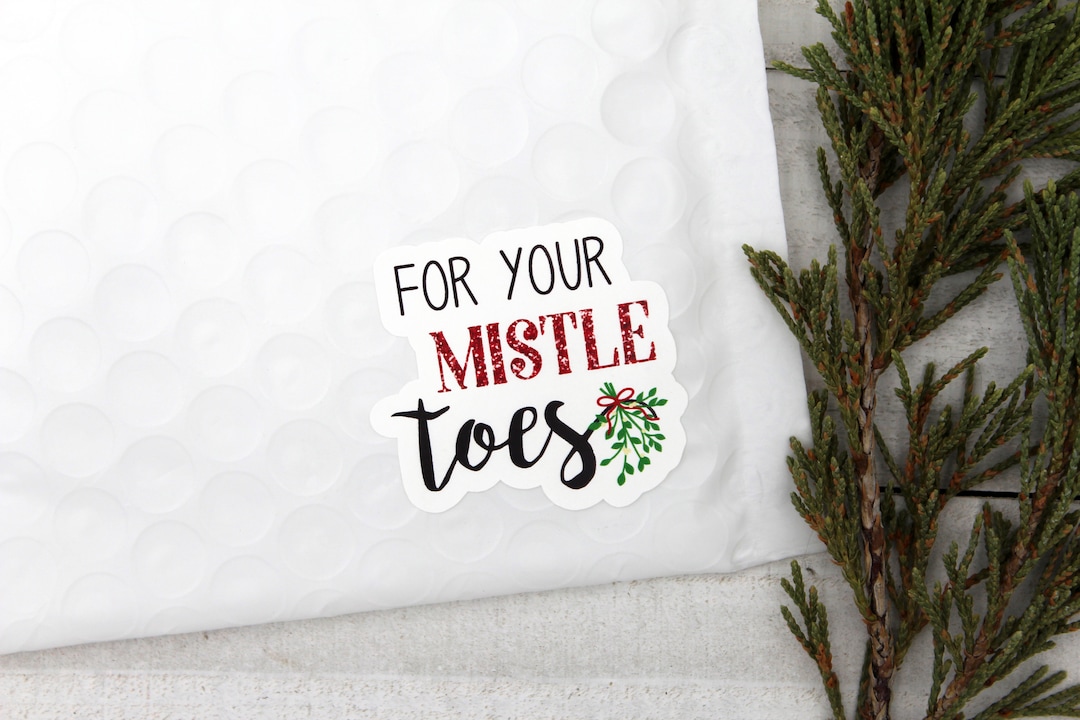 For Your Mistle Toes Christmas Stickers, Nail Mail, Nail Wrap, Nail ...