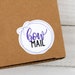 Bow Mail Stickers, Bow Life, Bow Maker, Custom Bow Sticker, Hair Bow ...