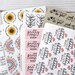 Sample Sticker Pack 3.5 Sheets Sample Bundle Happy Mail - Etsy