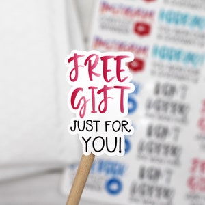 Don't Worry She Won This Sticker Set, Free Gift, Winner Sticker ...