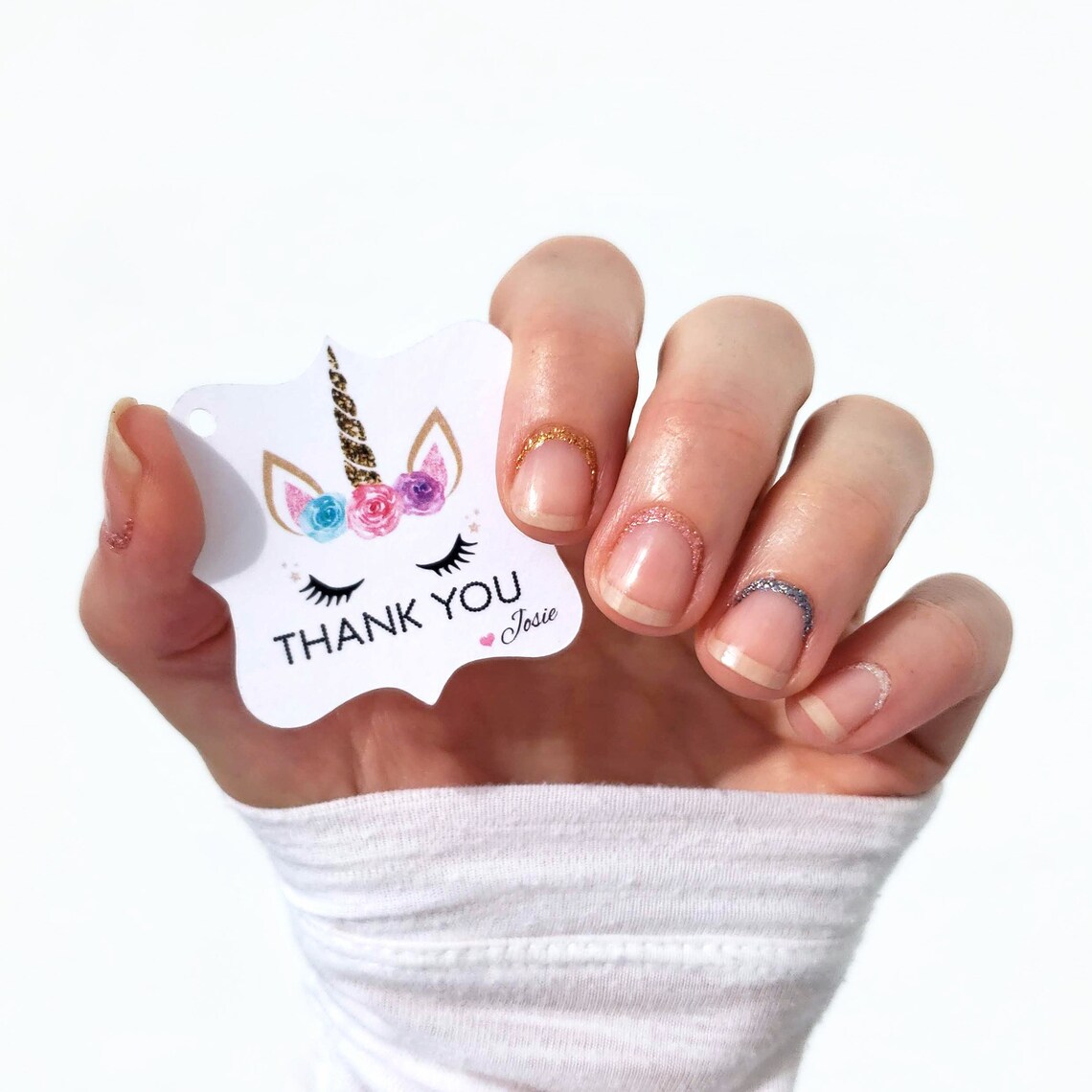 Unicorn Tags Package, Unicorn Birthday Party Favor Tags, Personalized ...