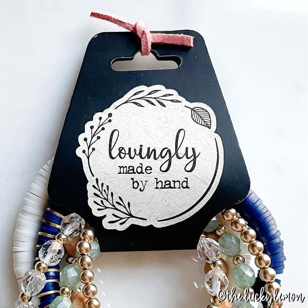 Lovingly Made by Hand, Etsy Sticker, Handmade Gift, Shipping Sticker ...