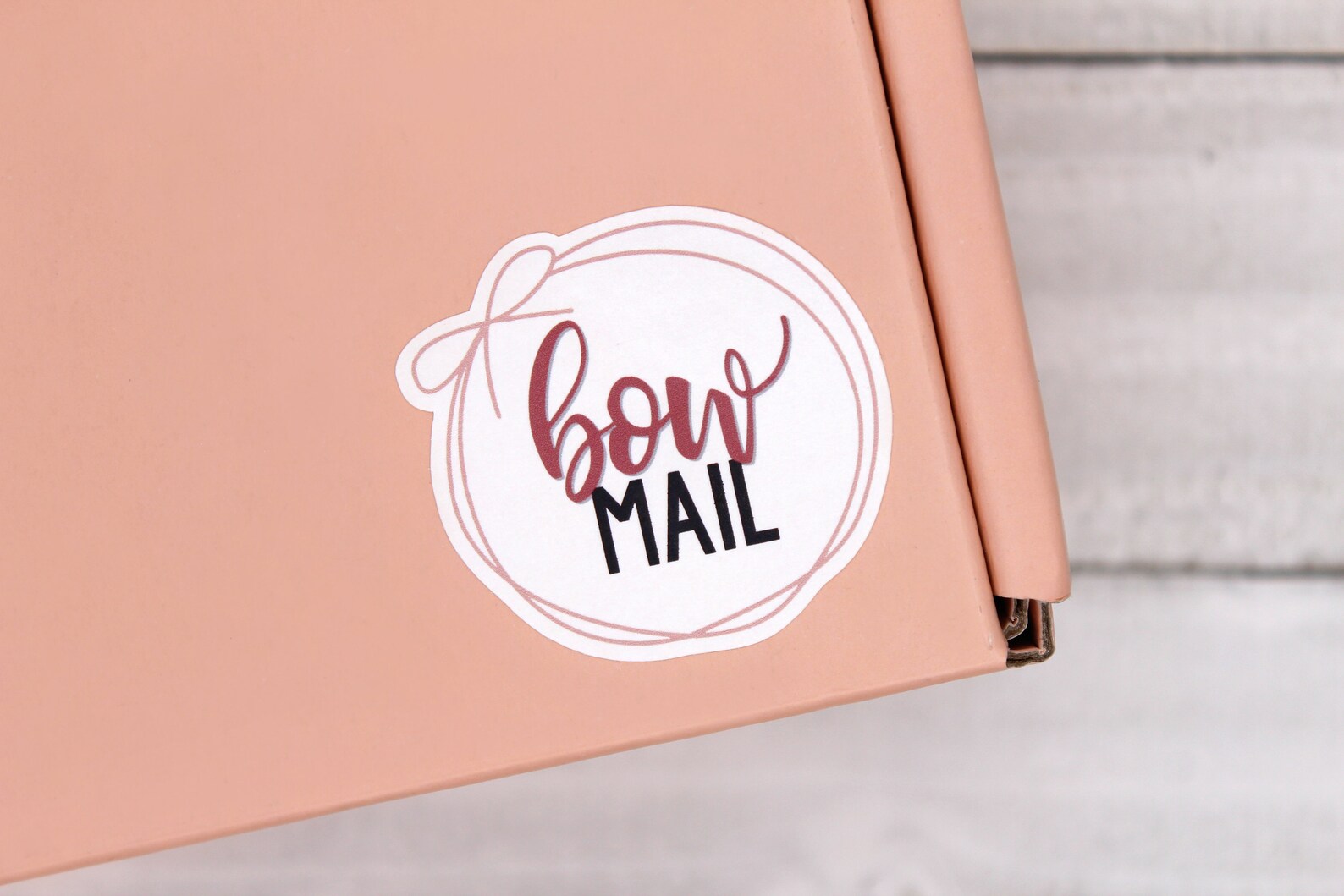 Bow Mail Stickers Bow Life Bow Maker Custom Bow Sticker - Etsy