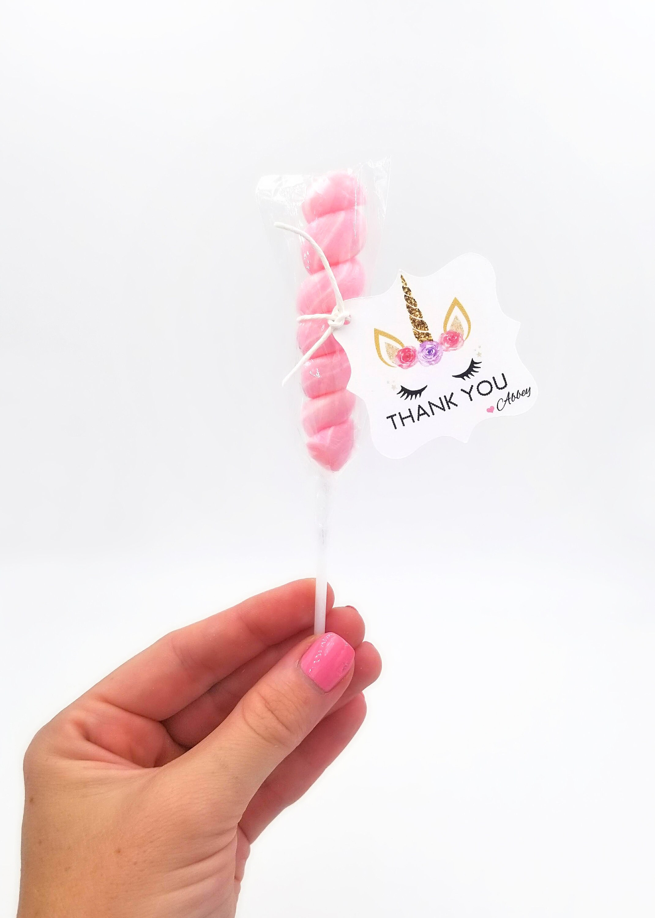Unicorn Tags Package, Unicorn Birthday Party Favor Tags, Personalized ...