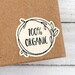 100% Organic Sticker, Recycled Eco Friendly Sticker, All Natural and ...