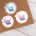Bow Mail Stickers, Bow Life, Bow Maker, Custom Bow Sticker, Hair Bow ...