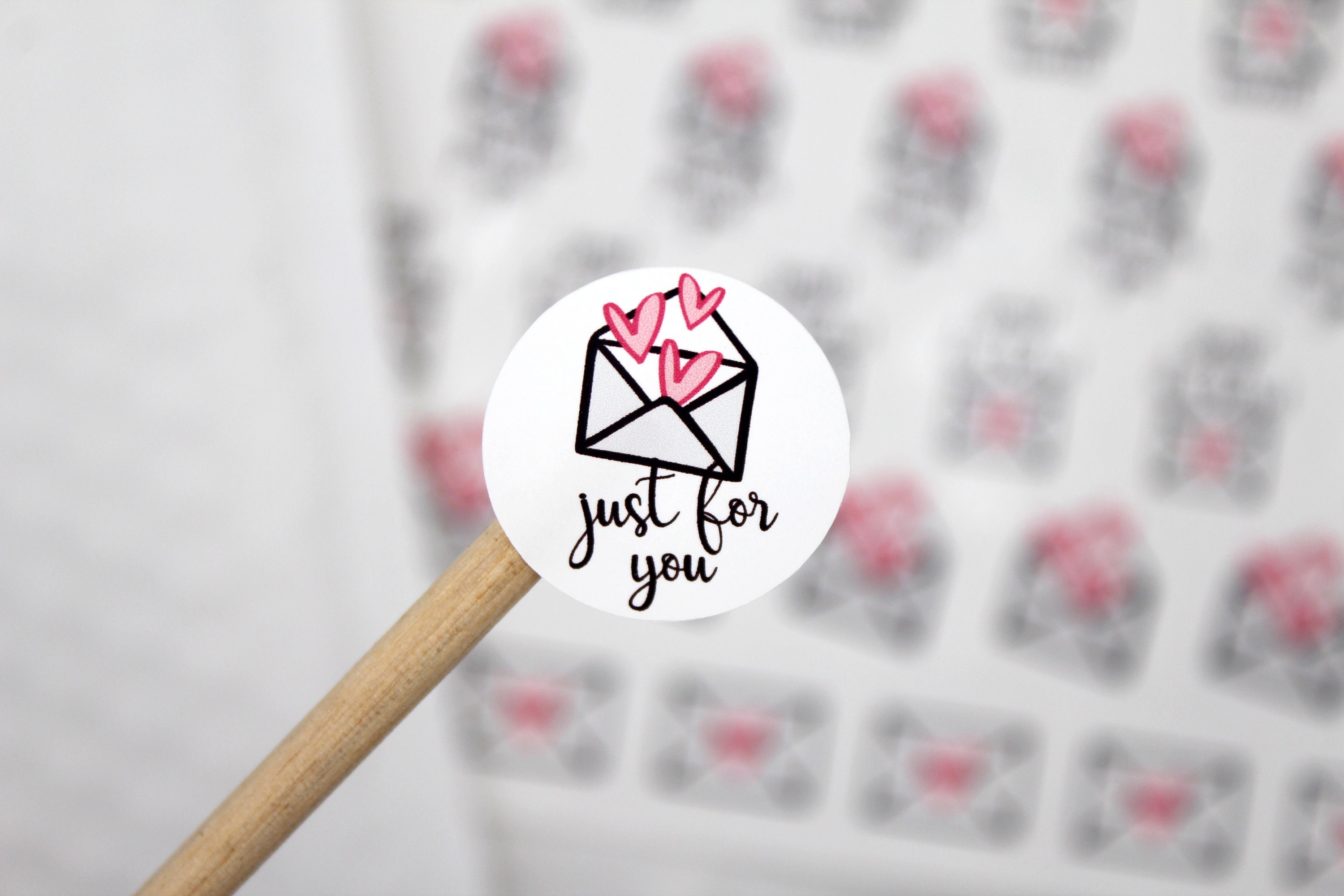 Happy Mail Sticker Set Thanks For Supporting Small Business | Etsy