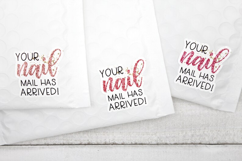 Your Nail Mail Has Arrived Stickers Nail Wrap Nail Polish - Etsy