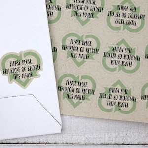 Please Reuse Repurpose or Recycle This Mailer Box, Recycle Heart ...