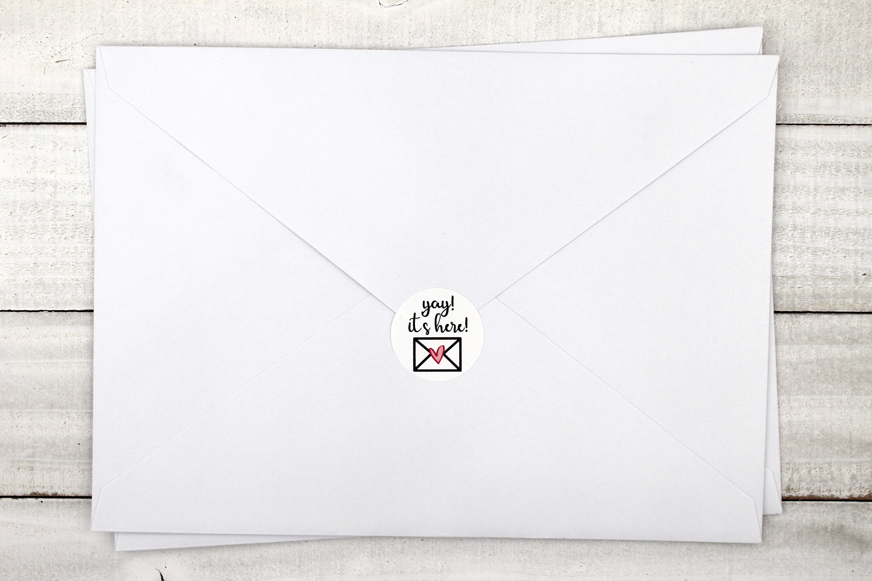 Happy Mail Sticker Set Thanks For Supporting Small Business | Etsy