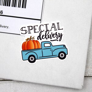 Fall & Halloween 30 Sample Sticker Pack, Happy Mail Sticker Set, Small ...