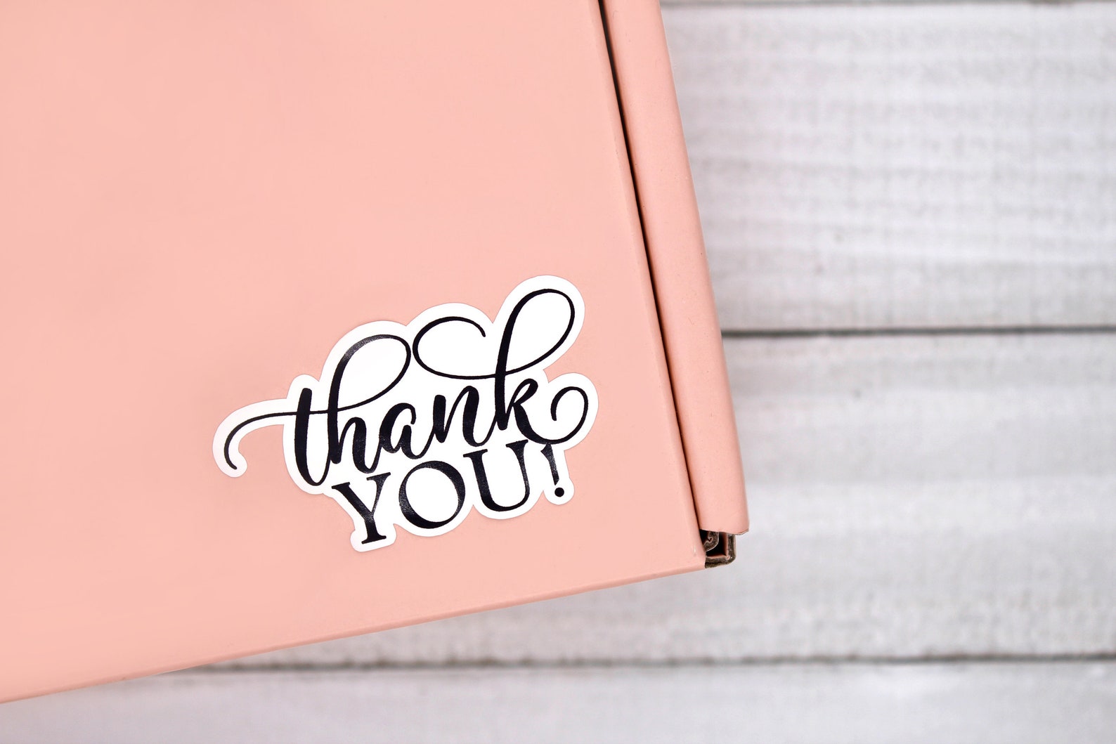 Thank You Stickers Thank You for Shopping Small Happy Mail | Etsy