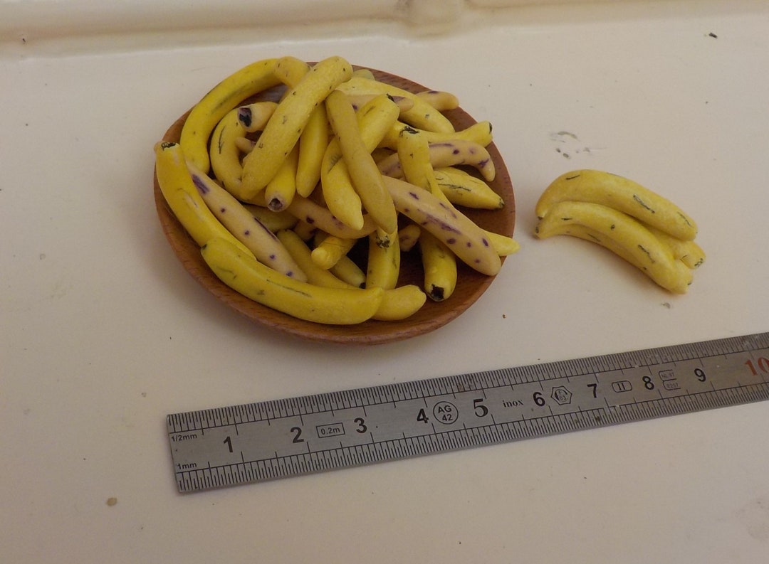 1/12th Scale Miniature Banana - Unit or Bunch - Etsy