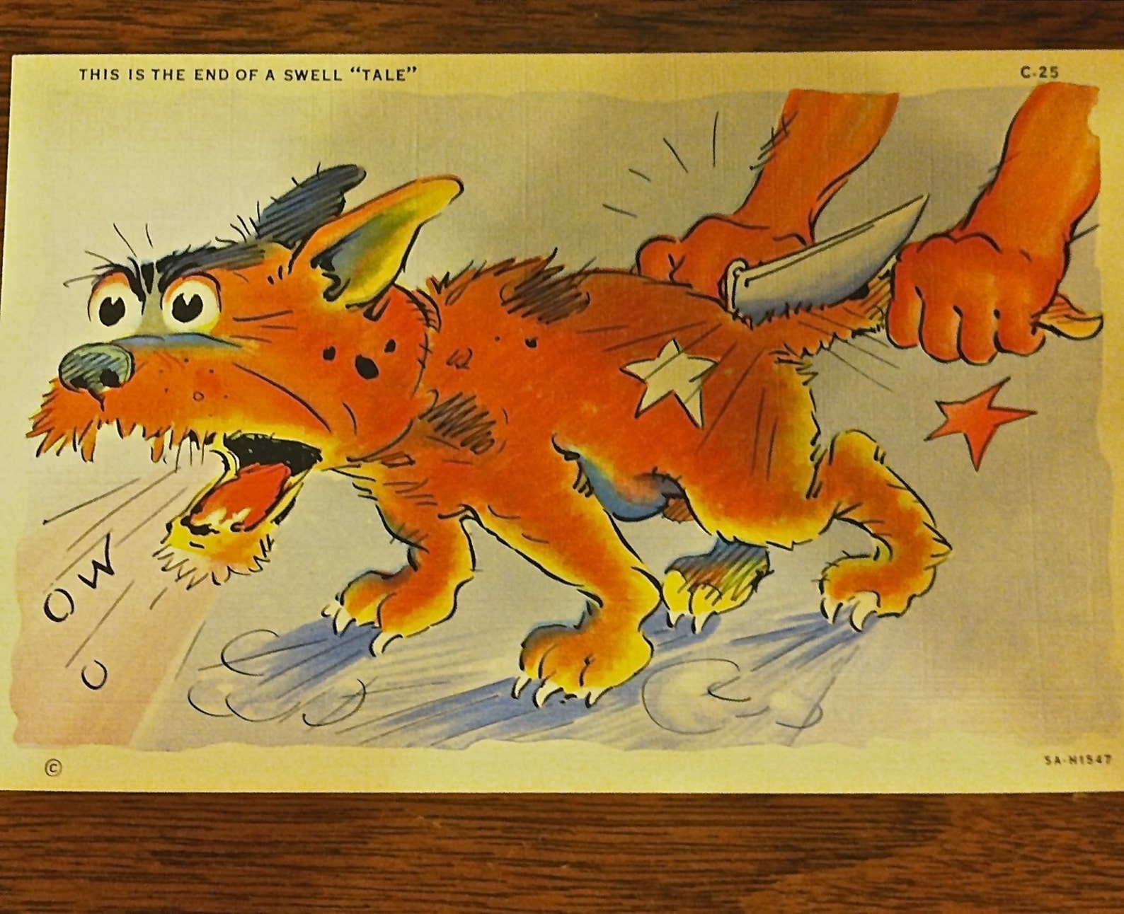 Three Humorous 1940s Vintage Postcards ~unused ~brightly Colored ...