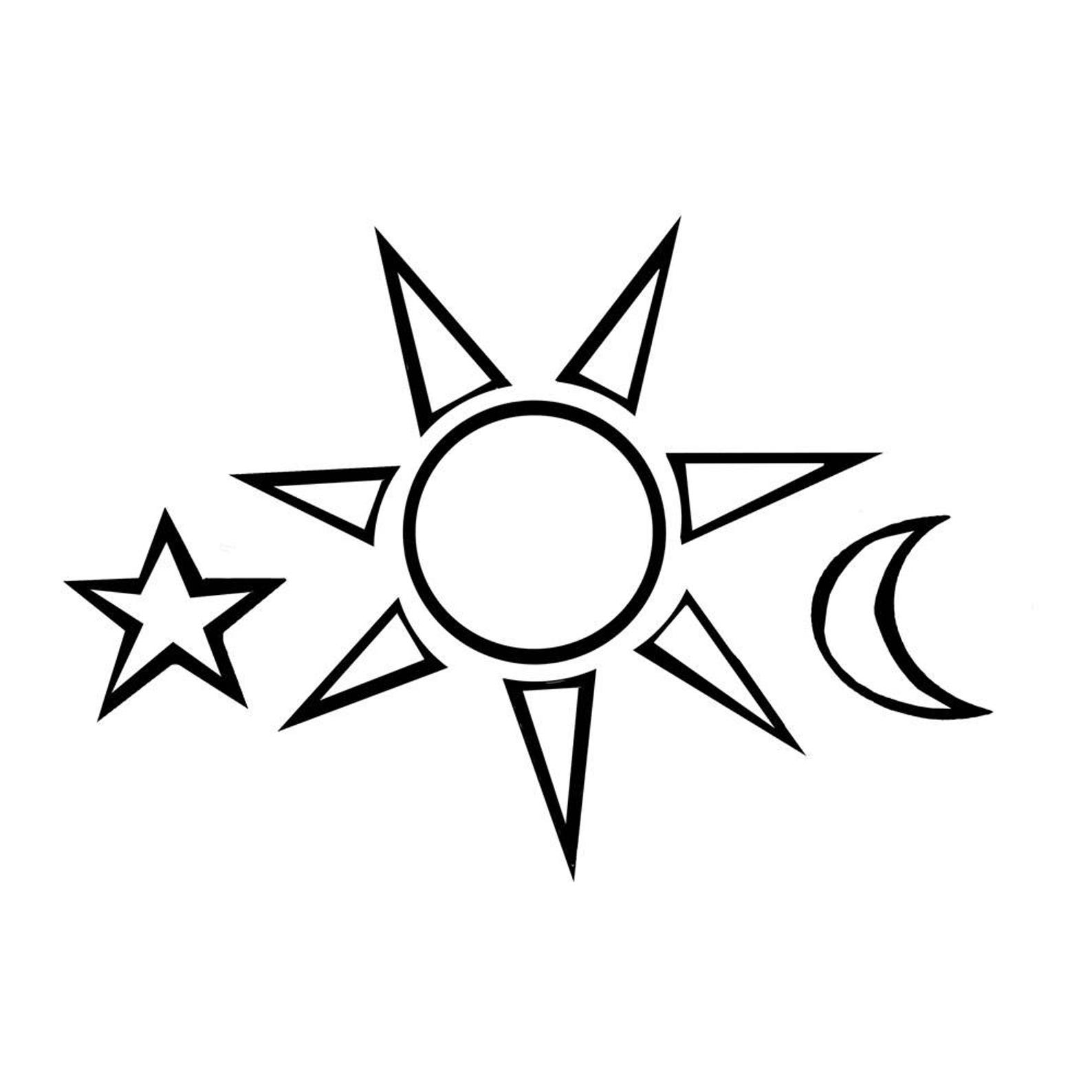 Personalize LDS Scriptures: Sun Moon and Star | Etsy