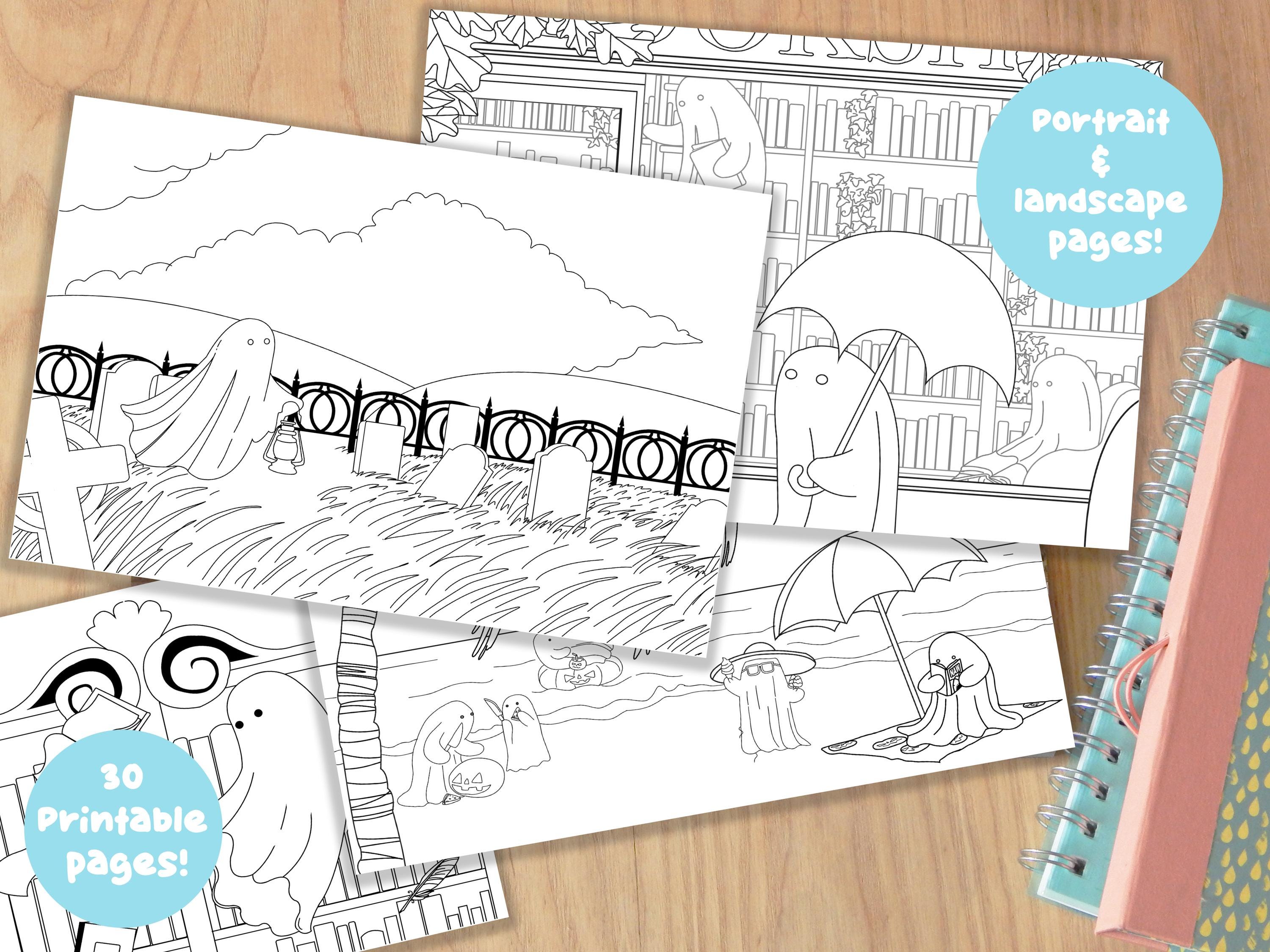Walter Digital Colouring Book (deluxe Edition) - PDF File - Etsy