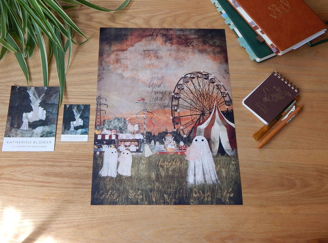 The Fair A3 Sized Art Print - Etsy