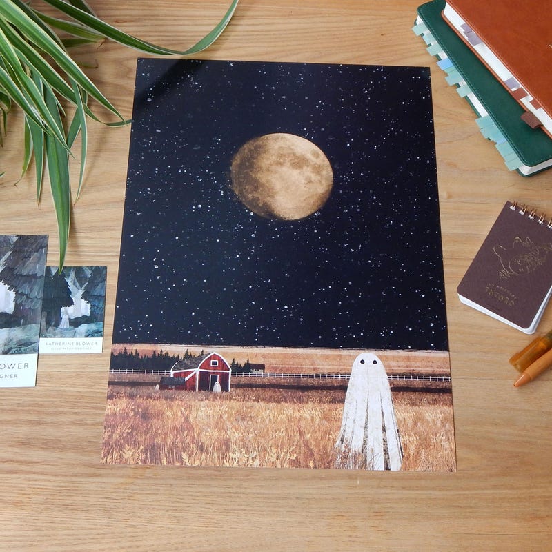 Harvest Moon a 3 - Etsy UK