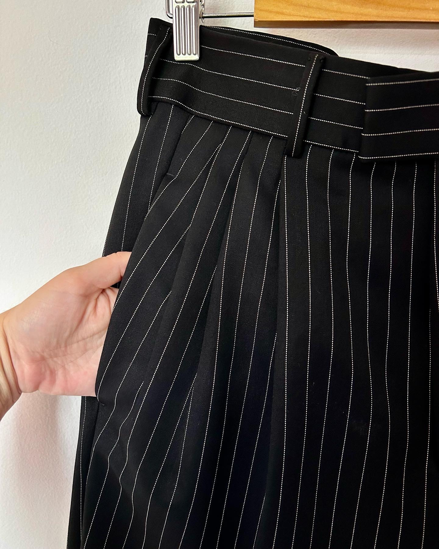 Authentic Gucci Black Pinstripe Suit Mens Circa 2012 Gucci Jacket Gucci ...