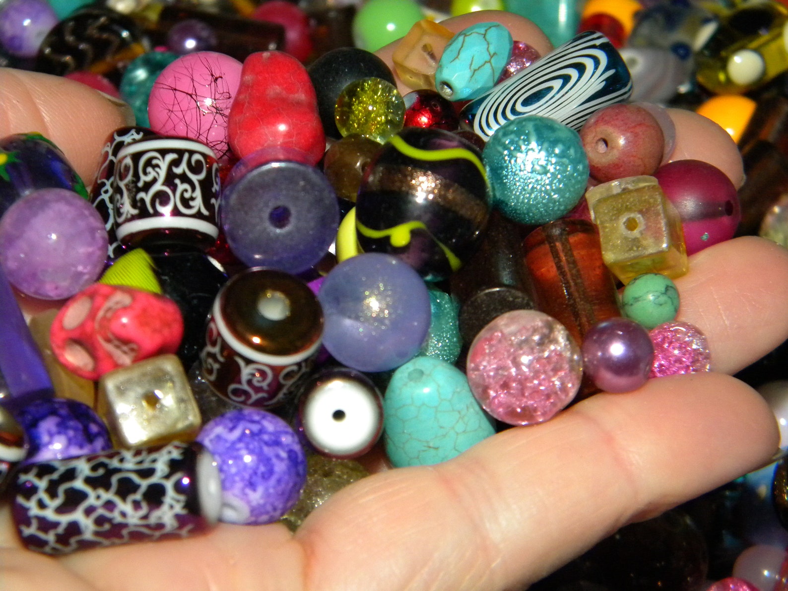 NEW 3/pounds Multi-mixed Loose Lot of Beads Assorted Sizes - Etsy