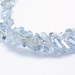 New 1/st (about 100/pc) Triangle Facet Cut Crystal Winter Alice Blue, 4 ...