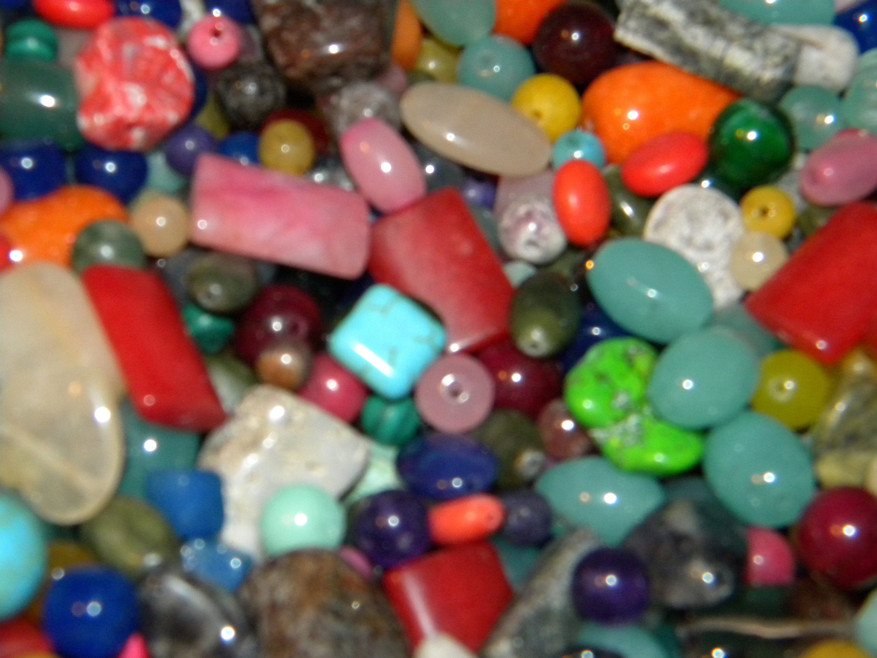 New 6/oz Gemstone mix Mixed Beads 6-20mm Assortment Gemstone | Etsy
