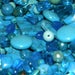 New 4/oz Light Blue Sky Mixed Loose Lot of Beads Assorted - Etsy