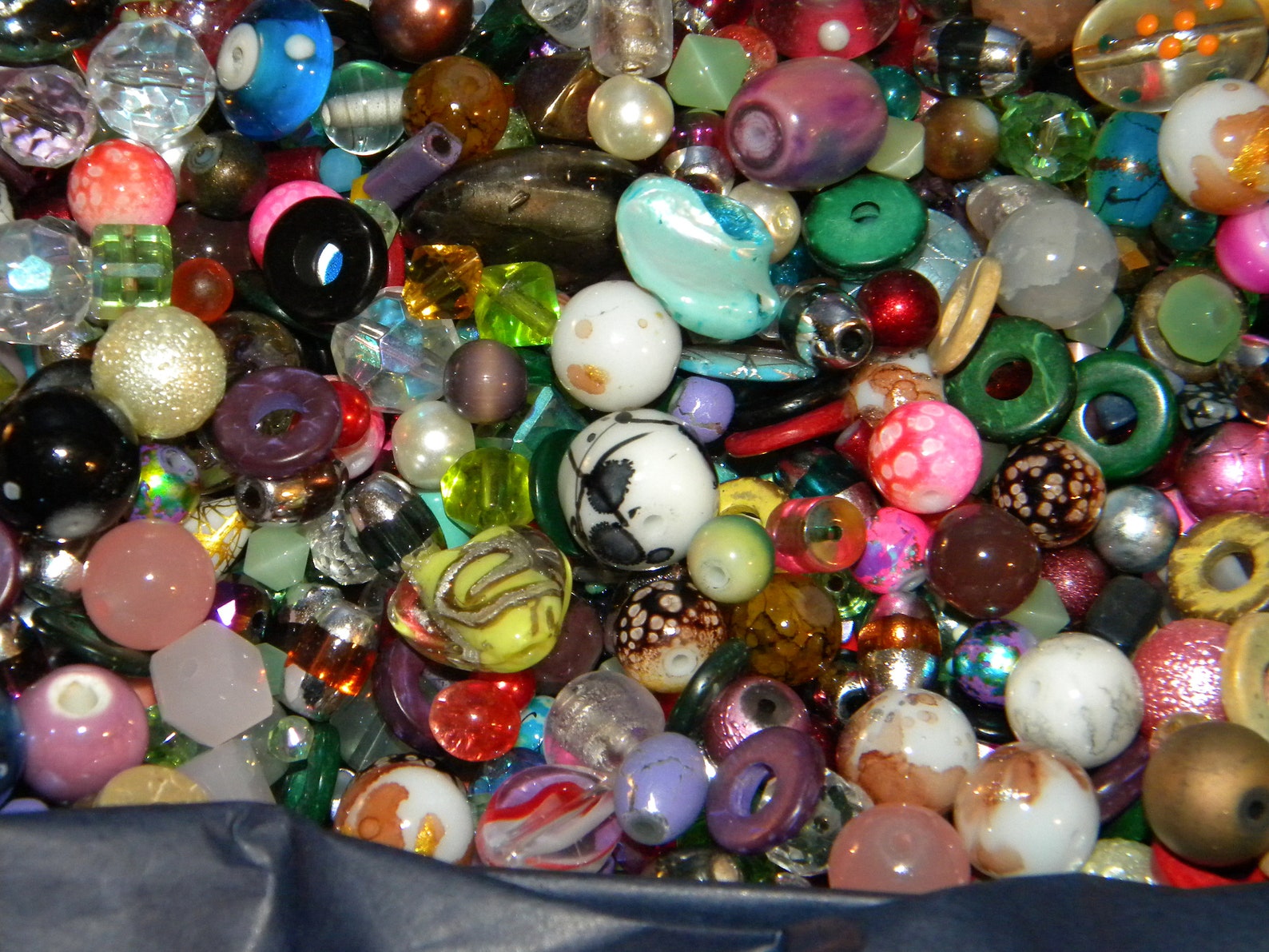 NEW 3/pounds Multi-mixed Loose Lot of Beads Assorted Sizes - Etsy