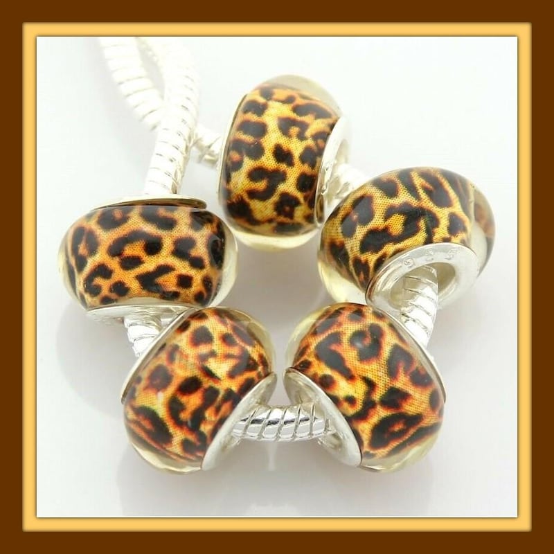 Leopard Print Beads - Etsy