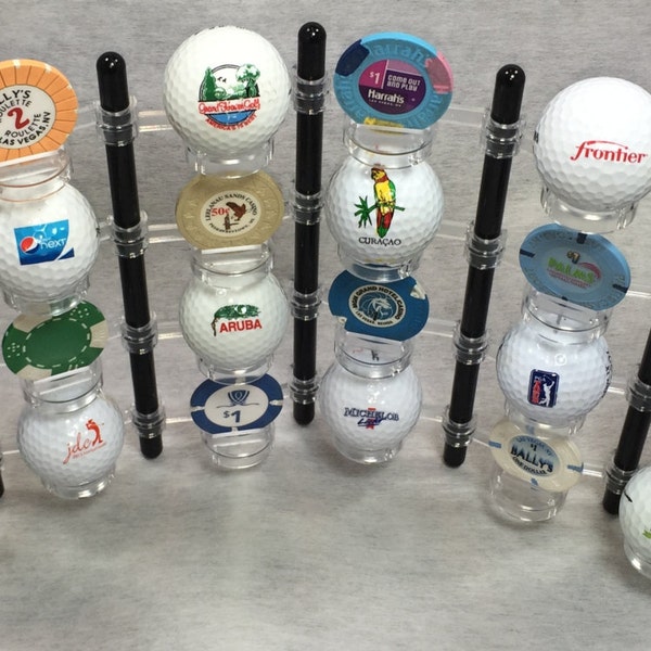 Golf Ball Display Shelf Black - Etsy