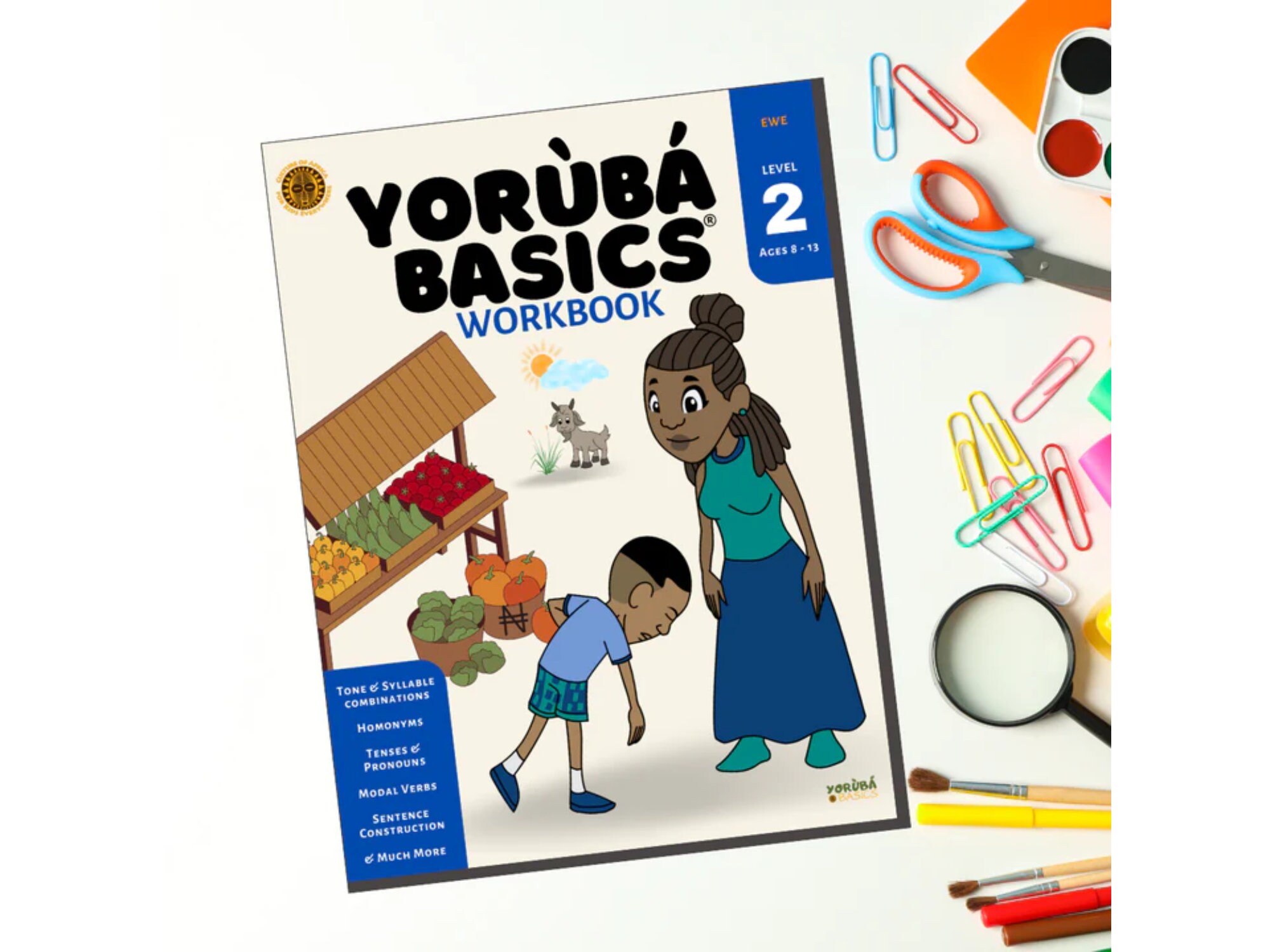 Yoruba Basics, Yoruba Basics Workbook for Beginners, Workbook for 8 to 13 Years Level 2, Basic ...