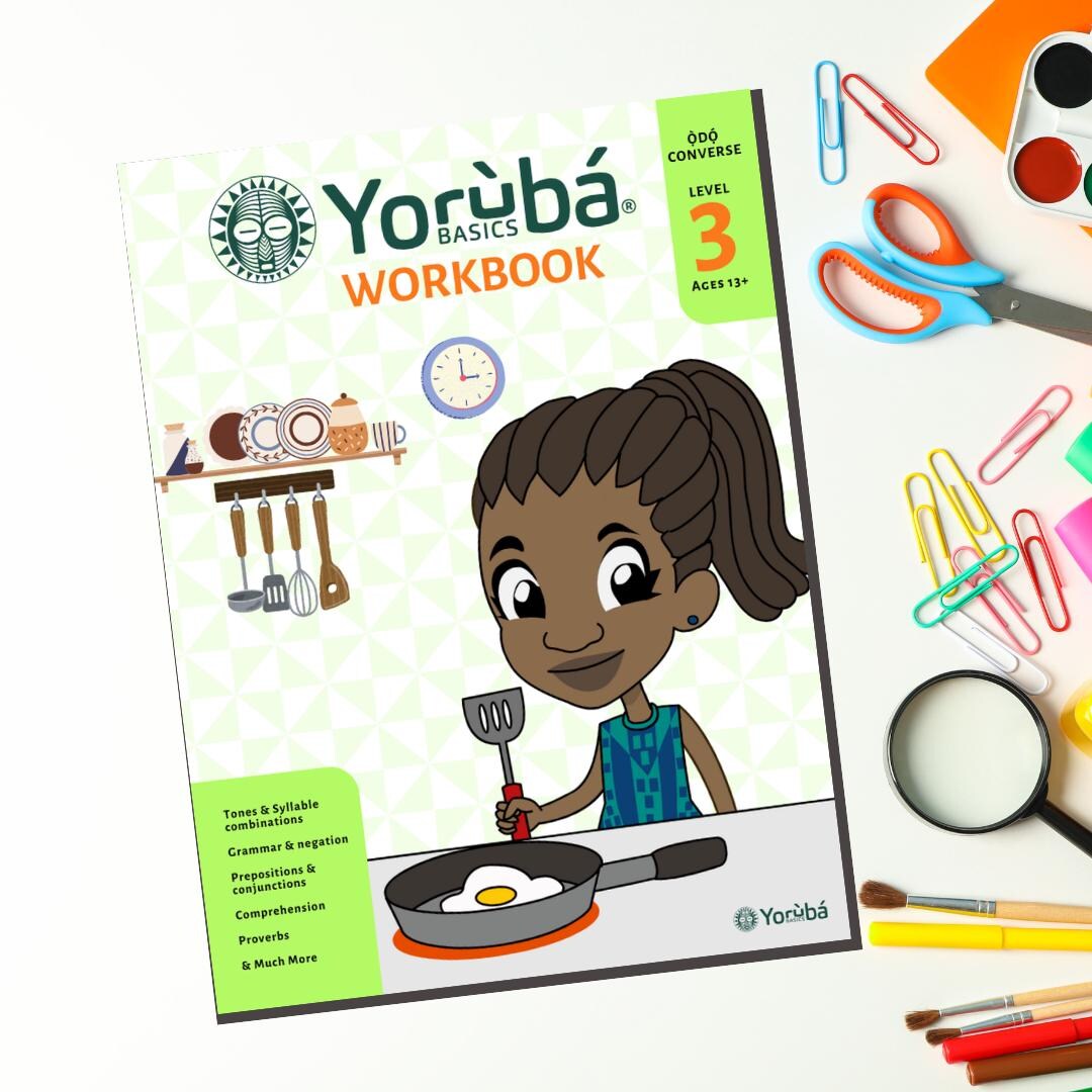Yoruba Basics, Yoruba Basics Workbook for Beginners, Workbook for 14 ...