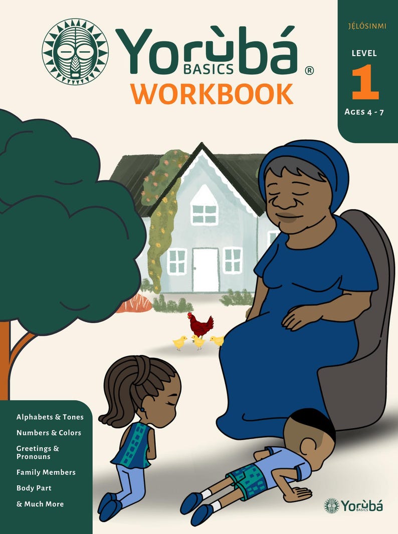 Yoruba Basics, Yoruba Basics Workbooks for Beginners, Yoruba Culture ...