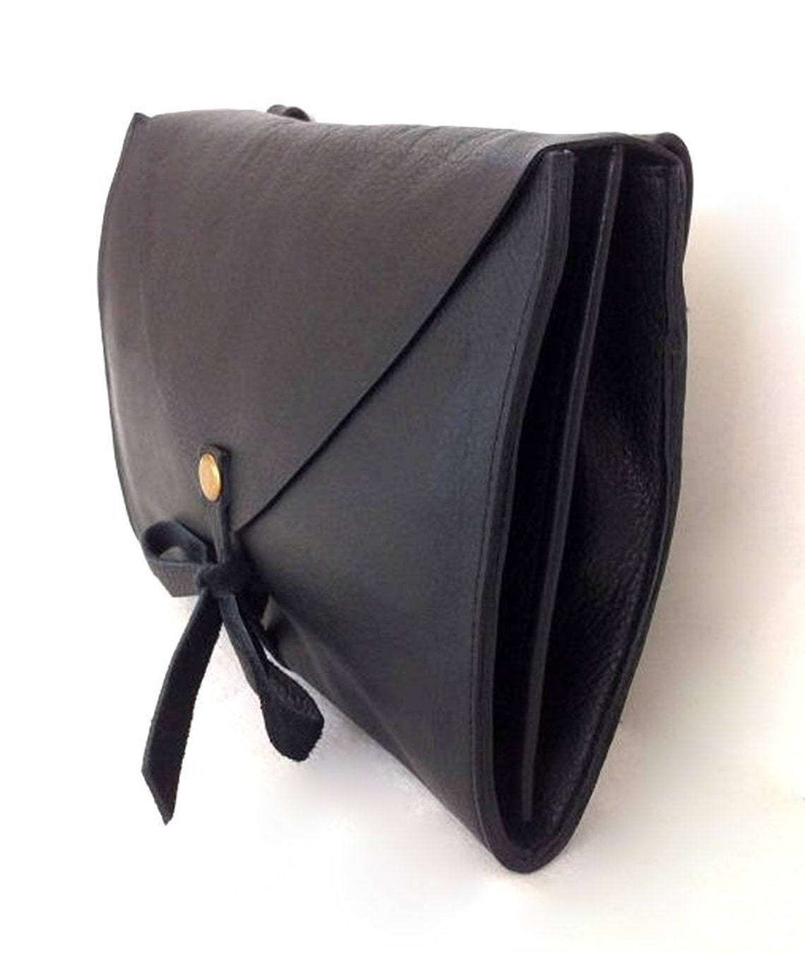 Handgemachte Mehrzweck-Frauen schwarze Ledertasche die alle | Etsy