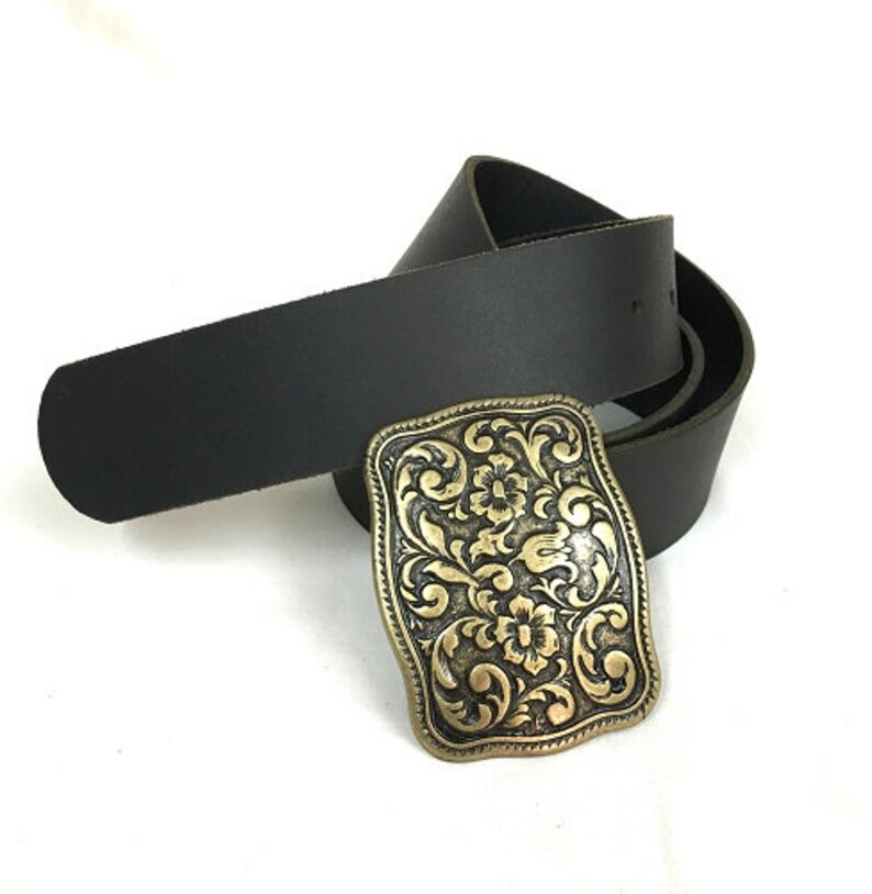 Beautiful Ethnic Bronze Buckle. Buckle for Men and Women. Western Style ...