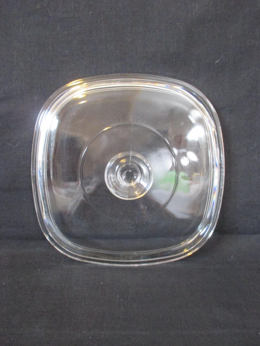 Vintage Pyrex Glass Replacement Lid Square 8" Clear Glass - Etsy